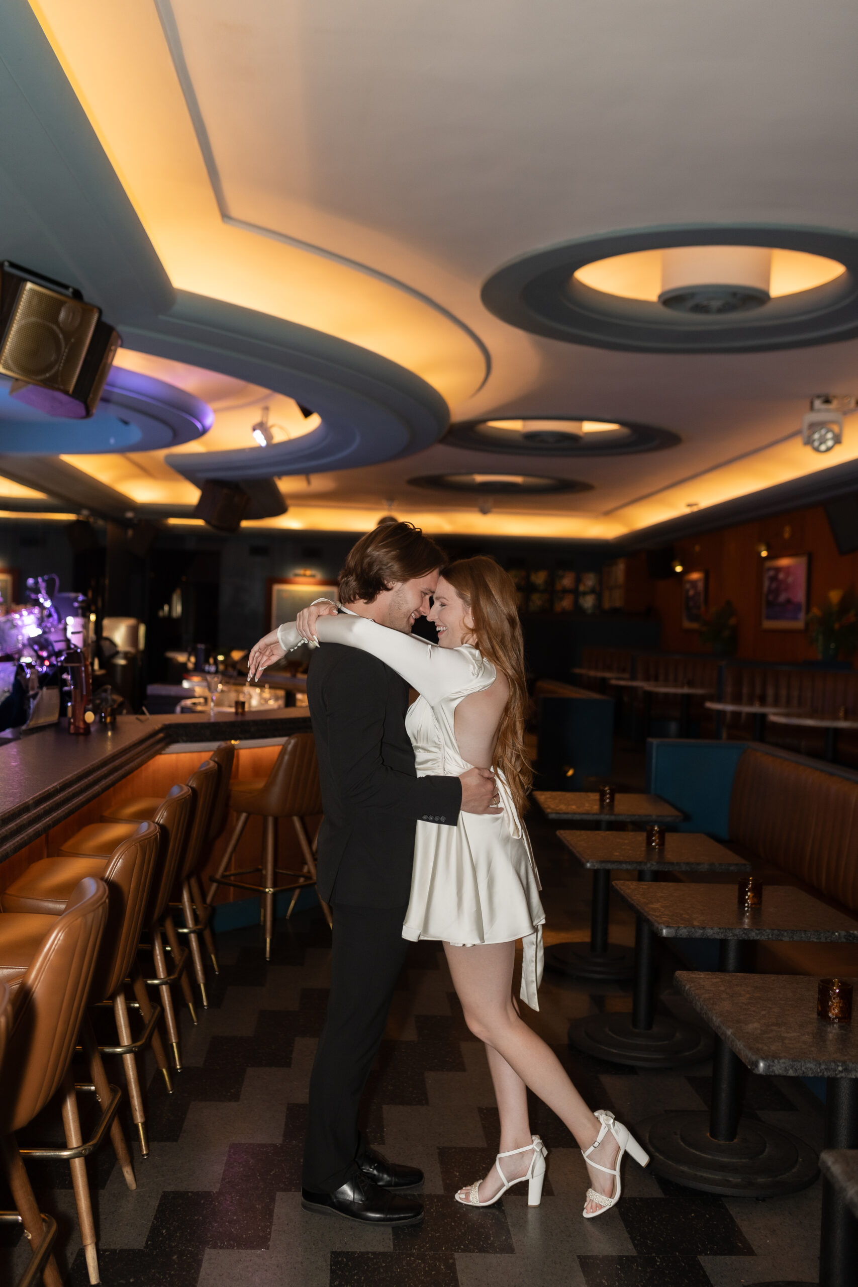 Bar Engagement Photos in Detroit with Tara and Jackson ...